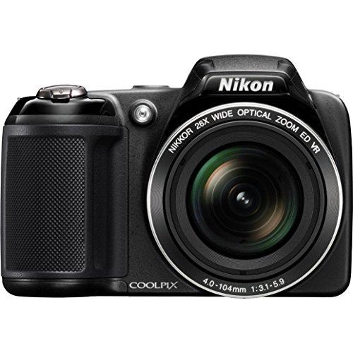 Nikon Coolpix L320 16.1MP デジタルカメラ 26倍光学ズーム付き - ブラック : LINEAR1 - 通販 ...