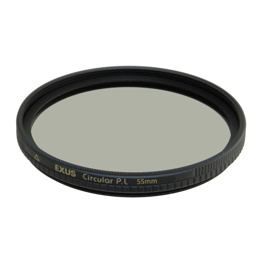 MARUMI PLフィルター EXUS サーキュラーPL 55mm コントラスト上昇・反射除去用 092081 : LINEAR1 - 通販 - Yahoo!ショッピング