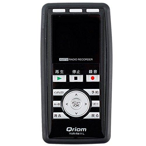 Qriom ラジオボイスレコーダー YVR-R411L(B) : LINEAR1 - 通販 - Yahoo!ショッピング