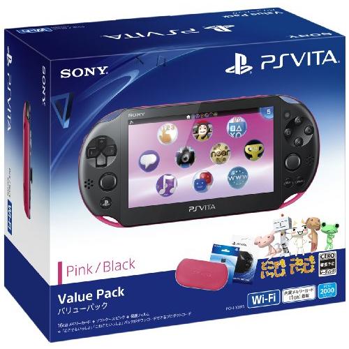 PlayStation Vita Value Pack ピンク/ブラック : LINEAR1 - 通販 - Yahoo!ショッピング