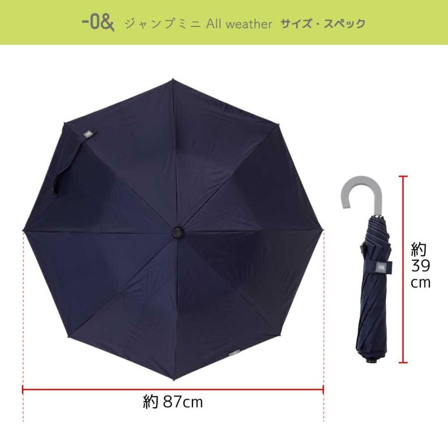 ゼロアンド -0＆ 晴雨兼用日傘 50cm ジャンプ式折りたたみ傘 ユニセックス 男女兼用 linedrops 母の日 ギフト 小さい日傘 :LDB-50OJ:LINE DROPS ヤフー店 ...