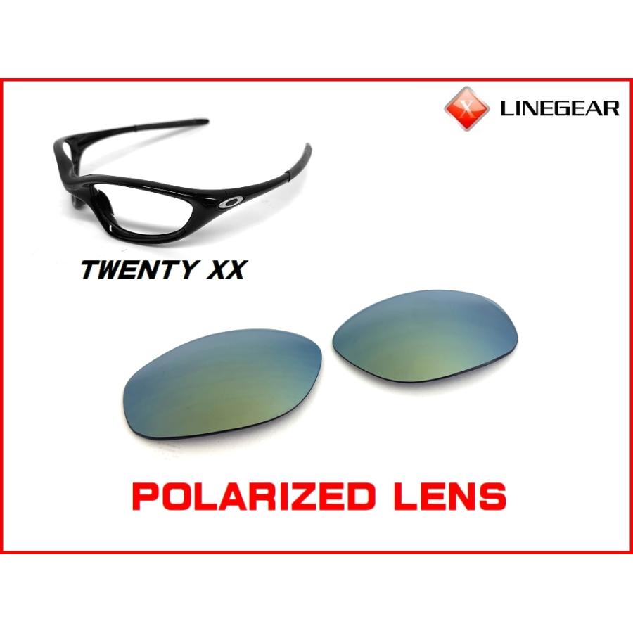 LINEGEAR オークリー トゥエンティXX用 偏光レンズ エメラルド Oakley TWENTY XX : ラインギア - 通販 - Yahoo!ショッピング