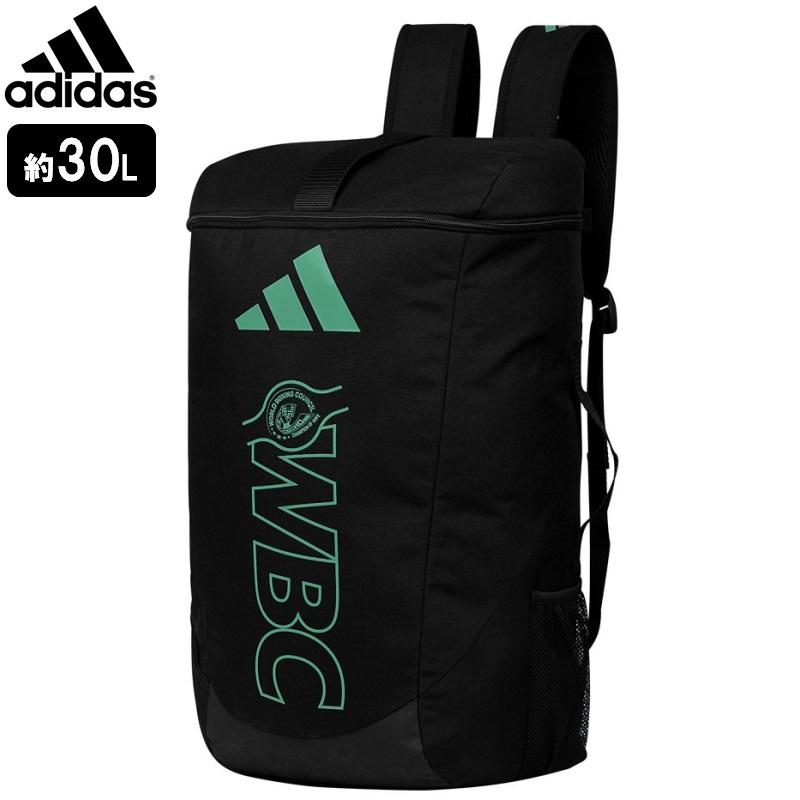 adidas アディダス ボクシング WBC バックパック リュックサック WORLD BOXING COUNCIL 約30L 約50×30×20cm スポーツバッグ ryu ...