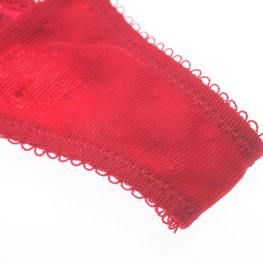 valege.RADIEUSE.string RADIEUSE フランス Gストリングショーツ ストレッチ 放射状レース ドットチュール ...