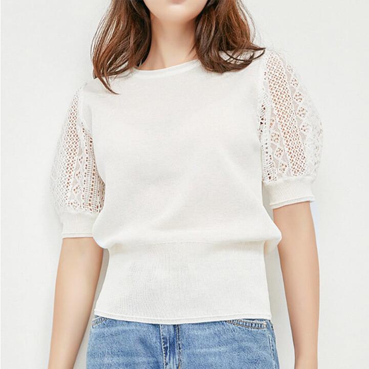 You Color ニット デザインニット レディース トップス カジュアル 春 夏 透かし編み おしゃれ かわいい シンプル 上品 華やか レース ふんわり 落ち感 着回し rt8223 ...