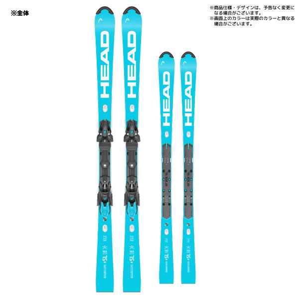 HEAD 2025-26 HEAD（ヘッド）WC SL-REBEL FIS RP-WCR14 SPEEDBLUE + FF ST14（WC 専用金具セット）/ 313095【スキー板】【金具 ...