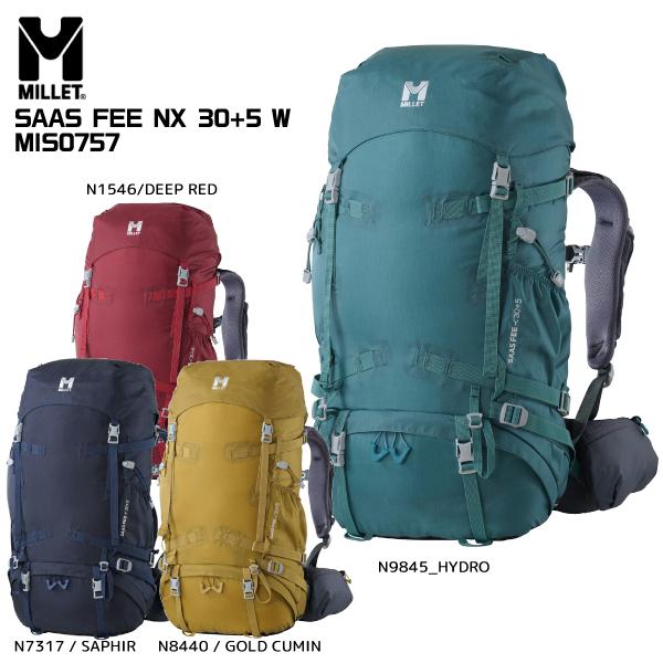 MILLET MILLET（ミレー）SAAS FEE NX 30+5 W（サースフェー ウィメンズ）MIS0757【登山/バックパック】【2024/数量限定】 : リンクファスト ヤフー店 ...