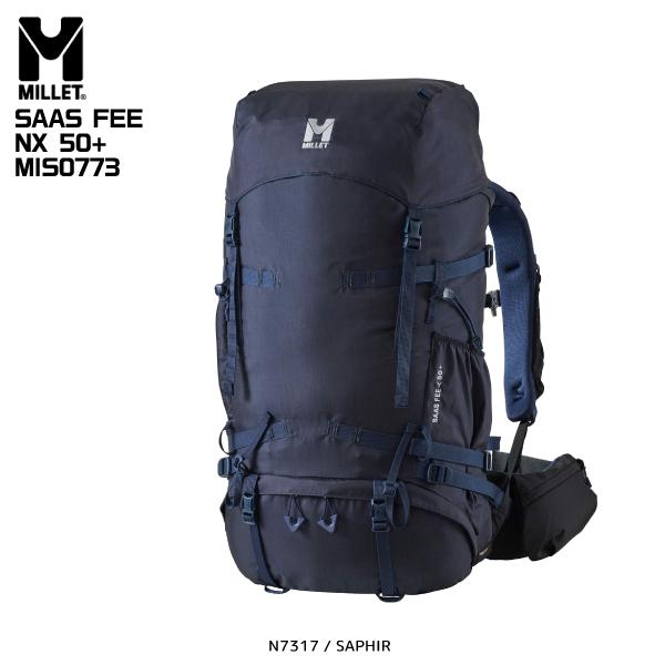 MILLET MILLET（ミレー）SAAS FEE NX 50+（サースフェー 50+）MIS0773【登山/トレッキング】【2024/バックパック/数量限定】 : リンクファスト ヤフー店 ...
