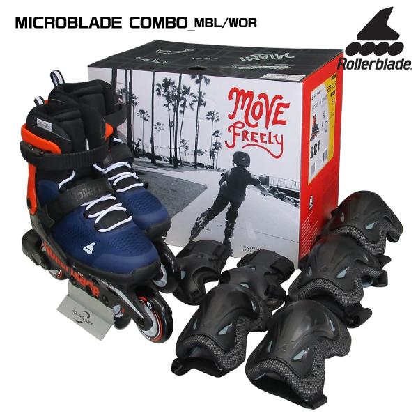 ROLLERBLADE（ローラーブレード）MICROBLADE COMBO（マイクロブレードコンボ）【インラインスケートパッド付/ジュニア】【在庫処分セール】 : リンクファスト ヤフー店 ...