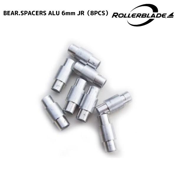 ROLLERBLADE（ローラーブレード）【数量限定部品】 BEARING SPACERS ALU 6mm JUNIOR （ベアリング ...