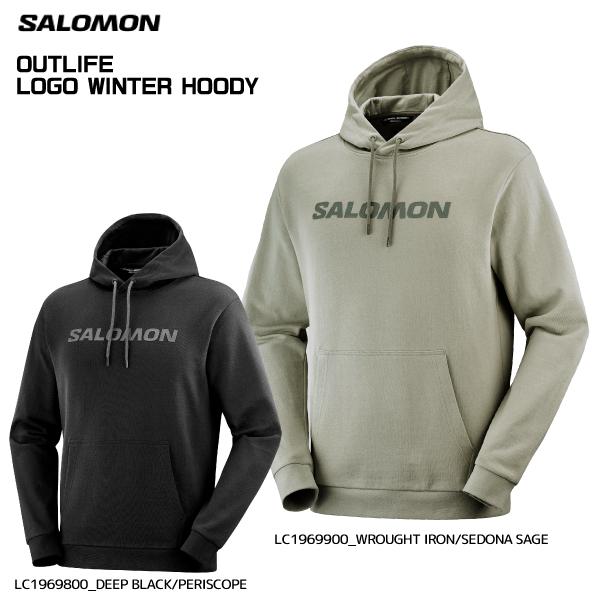 SALOMON SALOMON（サロモン）OUTLIFE LOGO WINTER HOODY（アウトライフ ロゴ ウィンターフーディー ...