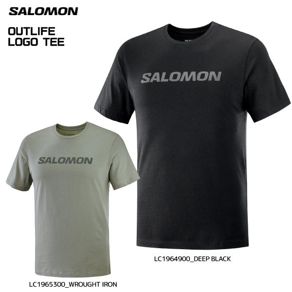 SALOMON SALOMON（サロモン）OUTLIFE LOGO TEE（アウトライフ ロゴ ティー）【アウトドアTシャツ】【在庫処分セール ...