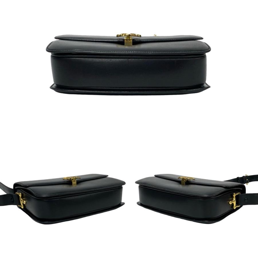 CELINE 極 美品 セリーヌ ヴィンテージ トリオンフ ロゴ 金具 CELINE 極 美品 セリーヌ ヴィンテージ トリオンフ ロゴ 金具