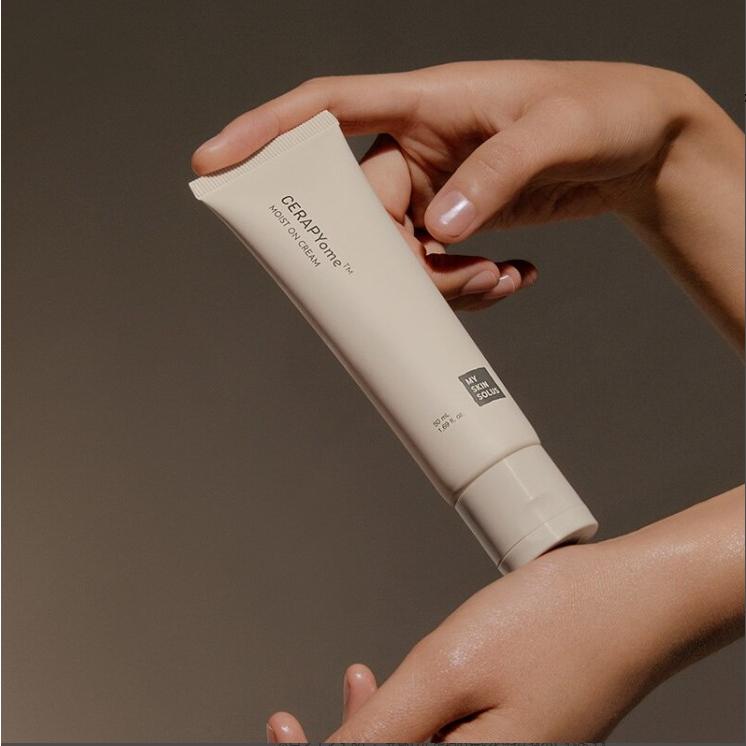マイ スキン ソリュース セラピオーム モイストオン クリーム 50ml MY SKIN SOLUS CERAPYome MOIST ON ...