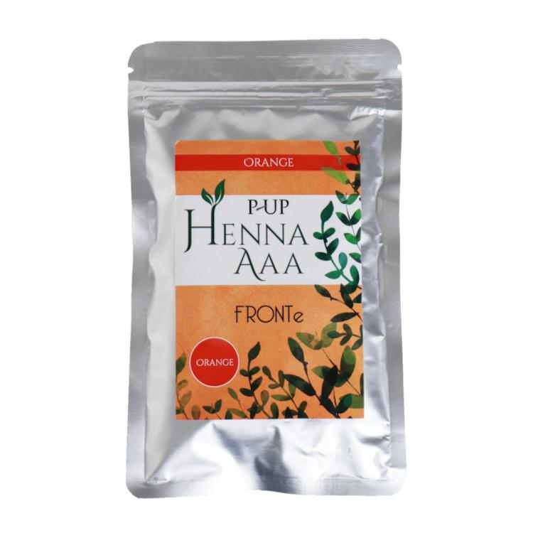 FRONTe P-UP ヘナAAA 100g オレンジ : リプリYahoo店 - 通販 - Yahoo!ショッピング