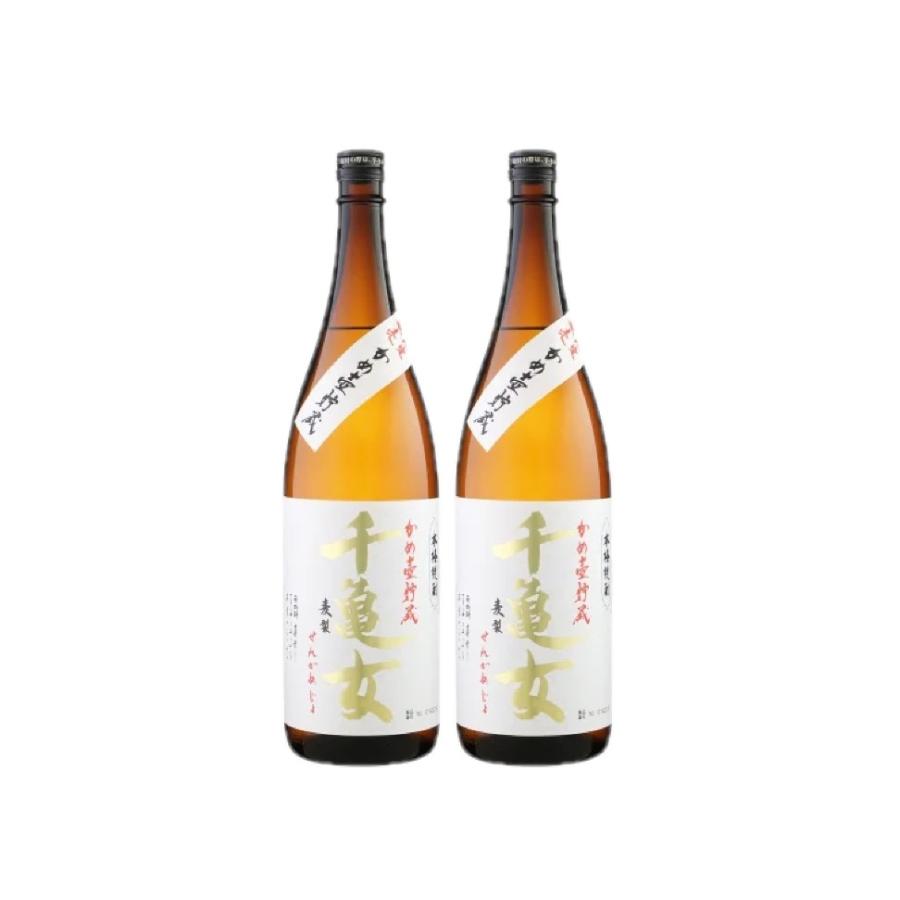 若潮酒造 本格焼酎 かめ壺貯蔵 千亀女 麦 25度 1800ml 1.8L×2本 : リカーBOSS - 通販 - Yahoo!ショッピング