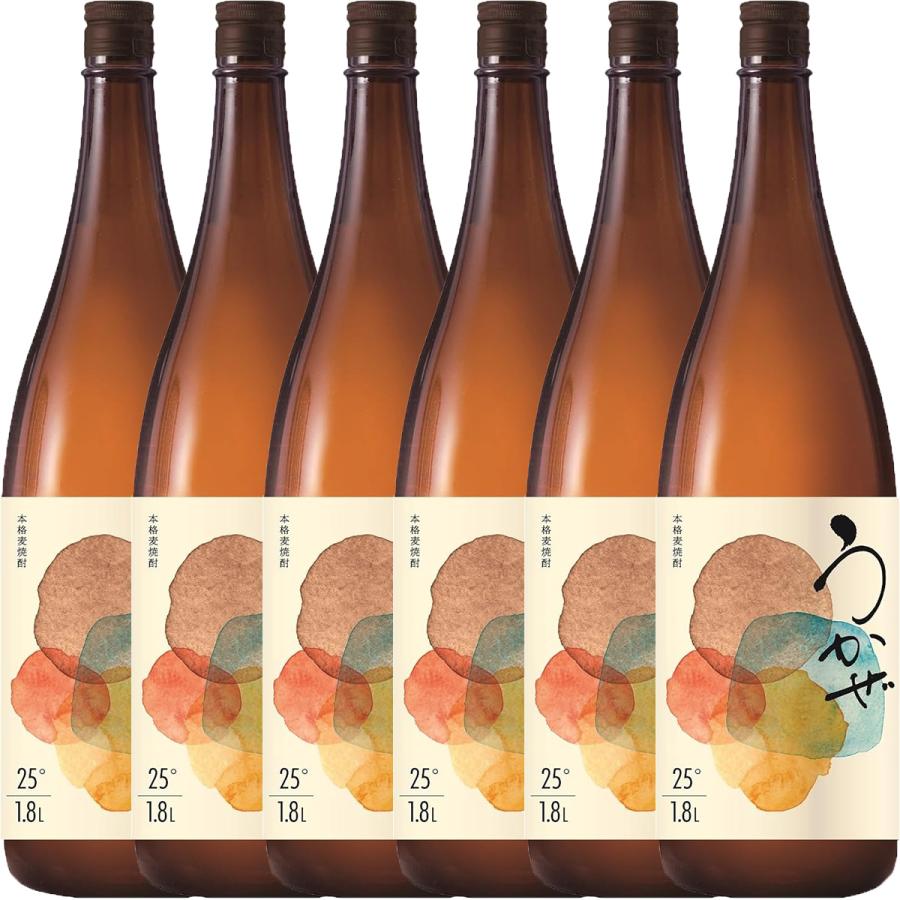 濱田酒造 送料無料 うかぜ 麦 25度 1800ml 1.8L×6本 : リカーBOSS - 通販 - Yahoo!ショッピング
