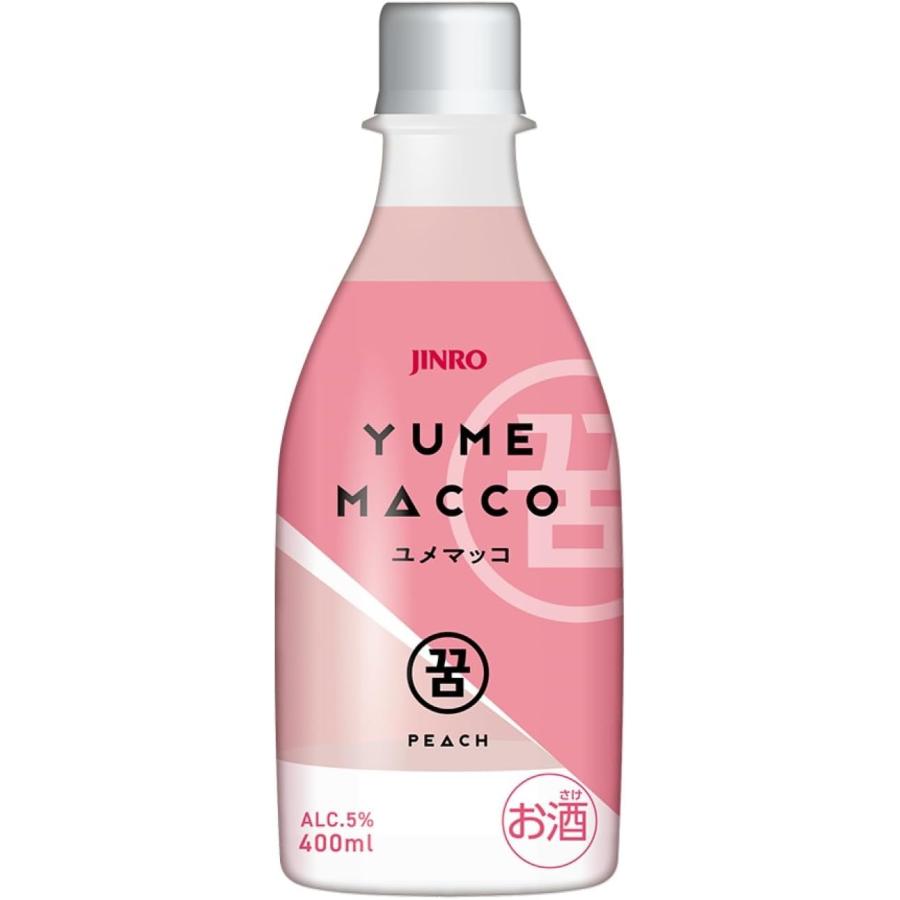 JINRO 送料無料 ジンロ YUMEMACCO ユメマッコ ピーチ 400ml×10本 : リカーBOSS - 通販 - Yahoo!ショッピング