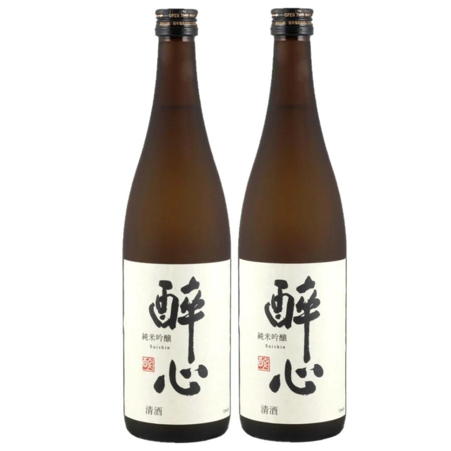送料無料 日本酒 醉心山根本店 純米吟醸 醉心 すいしん 稲穂 720ml×2本 : リカーBOSS - 通販 - Yahoo!ショッピング