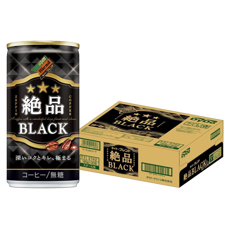 送料無料 DyDo ダイドー 絶品BLACK 185ml×30本 : リカーBOSS - 通販 - Yahoo!ショッピング