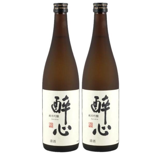 送料無料 日本酒 醉心山根本店 純米吟醸 醉心 すいしん 稲穂 720ml×2本 : リカーBOSS 2号店 - 通販 - Yahoo!ショッピング