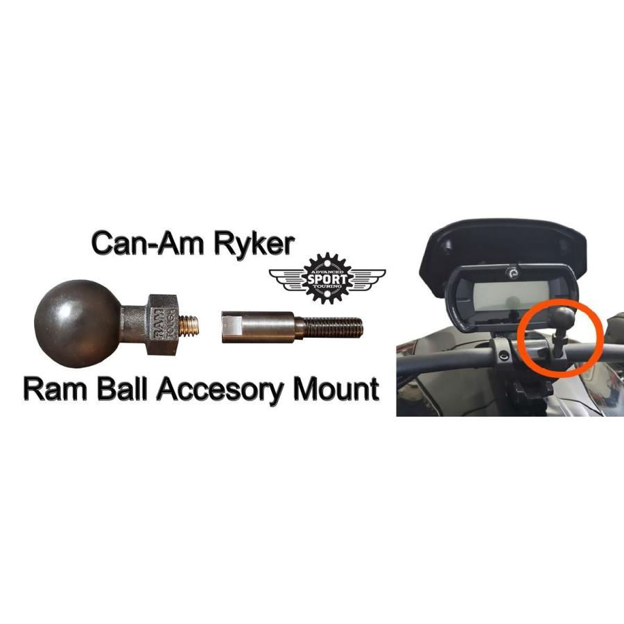 Ryker用 Ram Ball Accessory Mount : LIRICA - 通販 - Yahoo!ショッピング