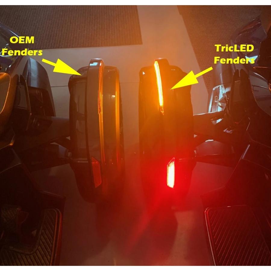 TricLED シーケンシャルLED SpyderFenderZ SPYDER RT 2020〜モデル用 : LIRICA - 通販 ...