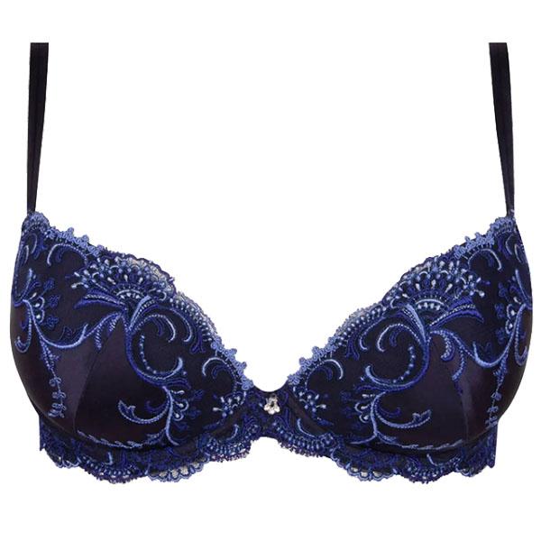 【85A】【85B】【90B】【85C】【90C】【95C】(A,B,C)モールドカップブラ※A,Bは厚底 ネイビー 品番ACC8580 リズシャルメル 定番 : LISE CHARMEL公式 ...