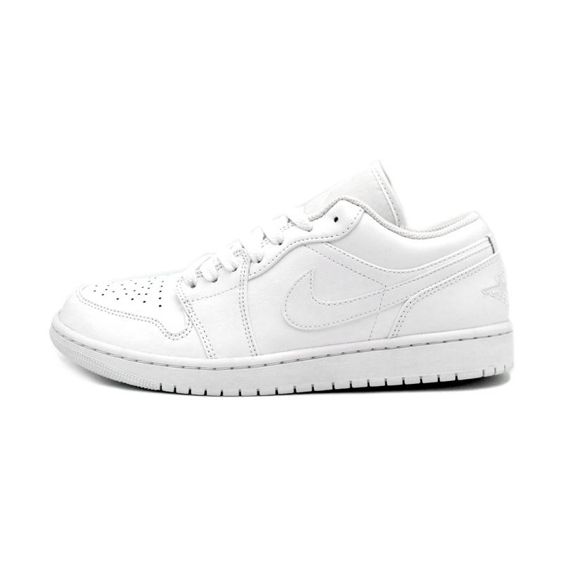ナイキ NIKE 【 AIR JORDAN 1 LOW Triple White 553558 136 】 エア ジョーダン ロー トリプル ...