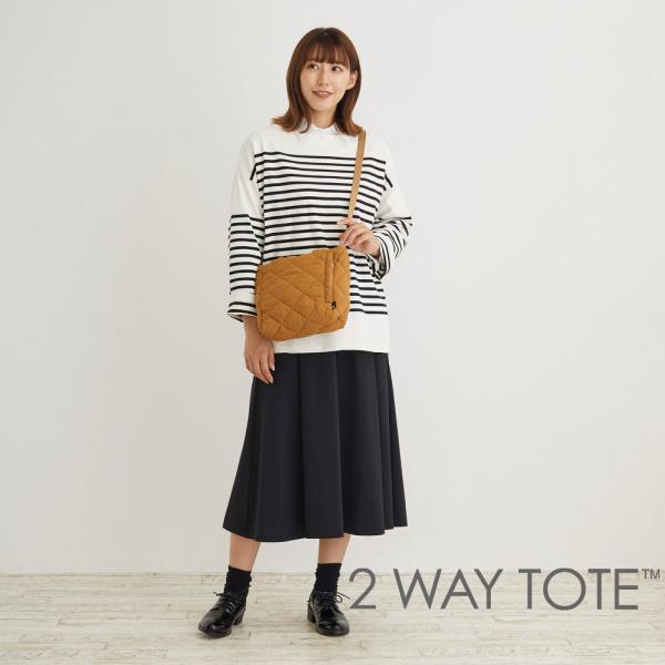 ROOTOTE ルートート ショルダーバッグ キルティング 2way トートバッグ スクエア 撥水 1267 : LitohaLivrer - 通販 - Yahoo!ショッピング