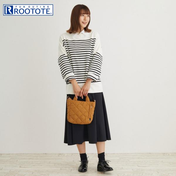 ROOTOTE ルートート ショルダーバッグ キルティング 2way トートバッグ スクエア 撥水 1267 : LitohaLivrer - 通販 - Yahoo!ショッピング