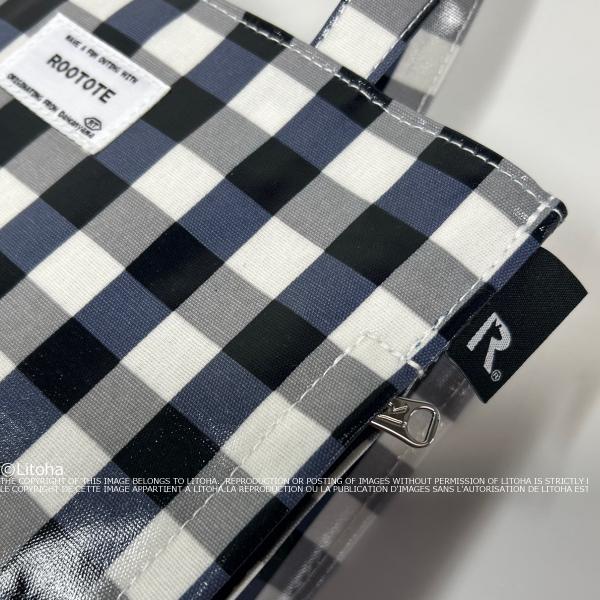 ROOTOTE ルートート トートバッグ 軽量 ラミネート チェック柄 ランチバッグ かわいい おしゃれ 新作 2025 スクエア サブバッグ 1029 : LitohaLivrer - 通販 ...