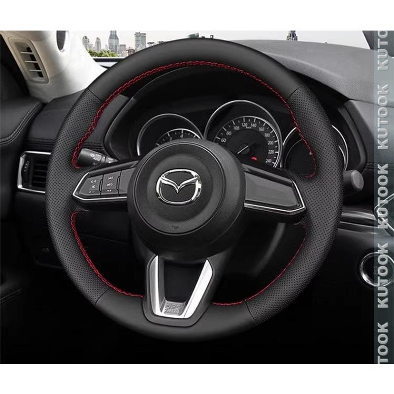 KUTOOK CX-5KF系 新型CX-5 後期型 アクセサリー レザー編み上げステアリングカバー ステアリングカバー : KUTOOK ヤフー店 - 通販 - Yahoo!ショッピング