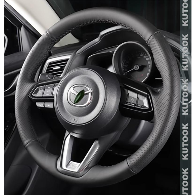 KUTOOK CX-5KF系 新型CX-5 後期型 アクセサリー レザー編み上げステアリングカバー ステアリングカバー : KUTOOK ヤフー店 - 通販 - Yahoo!ショッピング