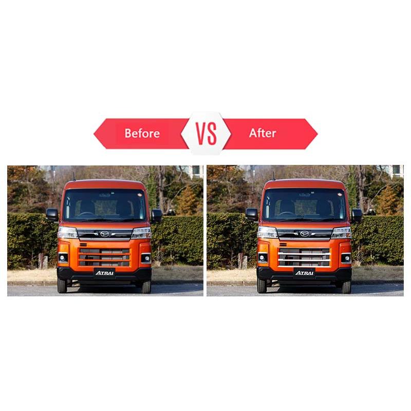 KUTOOK 新型アトレー S700系 ハイゼットカーゴ パーツ グリルガーニッシュ グリルトリム :PDA-DAT-006:KUTOOK ヤフー店 - 通販 - Yahoo!ショッピング