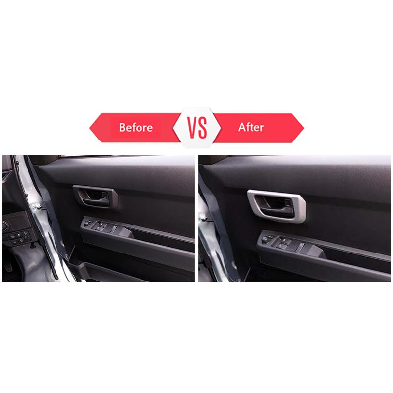 KUTOOK 新型アトレー S700系 ハイゼットカーゴ X RS S700V S710V パーツ ドアハンドルガーニッシュ ドアハンドルカバー : KUTOOK ヤフー店 - 通販 ...