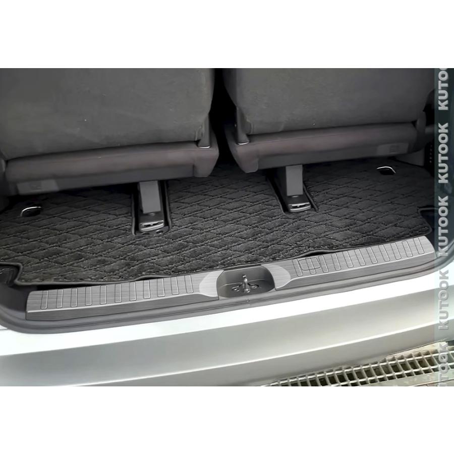 KUTOOK 新型デリカD5 DELICA D：5 アーバンギアCV1W 後期型 オシャレ ドレスアップ カスタム 内装 パーツ インナーラッゲージカバー バンパーステップガード ...