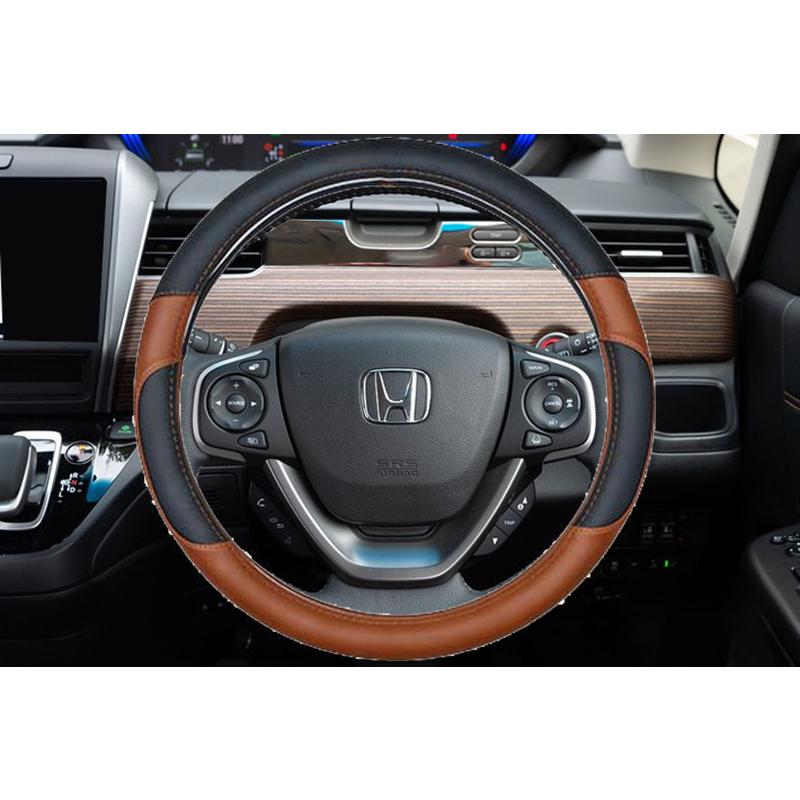 KUTOOK フリードGB系 フリード+ ハイブリッド 後期型 GB5 GB6 GB7 GB8 G クロスター パーツ アクセサリー レザーハンドルカバー ステアリングカバー : KUTOOK ...