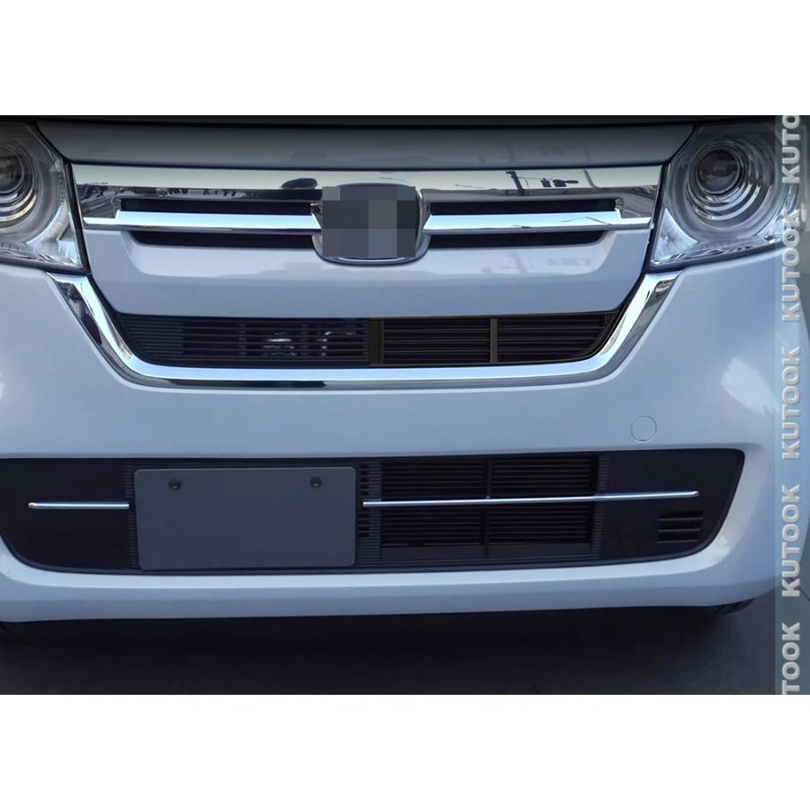 KUTOOK N-BOX NBOX JF3 JF4系 スロープ ターボ ドレスアップ オシャレ カスタム フロントグリルガーニッシュ グリルアッパーカバー : KUTOOK ヤフー店 - 通販 ...