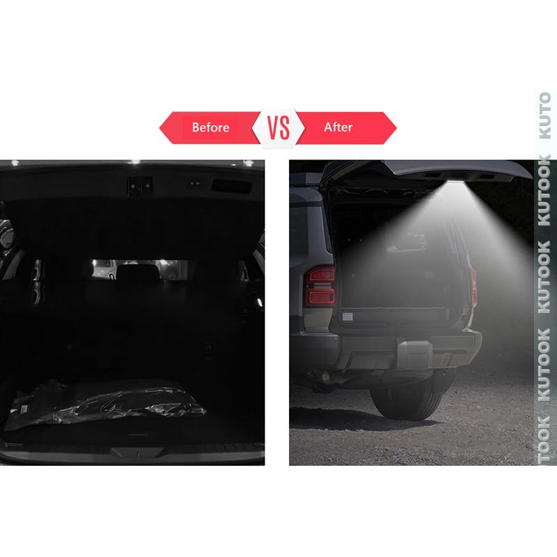 KUTOOK 新型ランドクルーザー250 LC250 お釣り キャンピング アクセサリー パーツ アウトドア 増設テールゲートランプ LEDトランクランプ : KUTOOK ヤフー店 - 通販 ...
