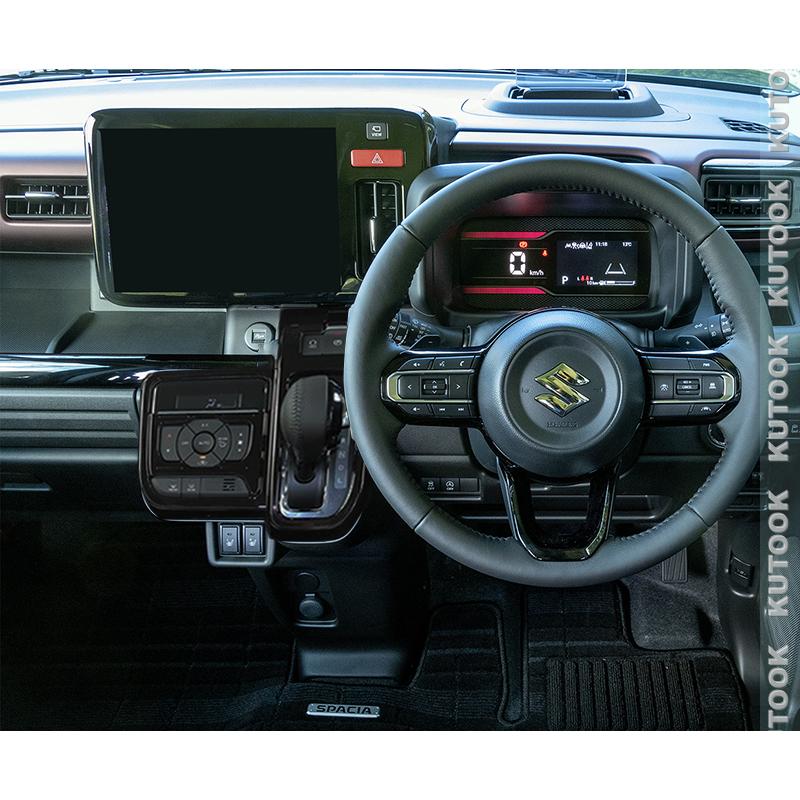 KUTOOK 新型スペーシアカスタム スペーシア MK94S MK54S ハイブリッド G X GS XS パーツ アクセサリー コンソールパネル シフトパネルカバー : KUTOOK ヤフー ...
