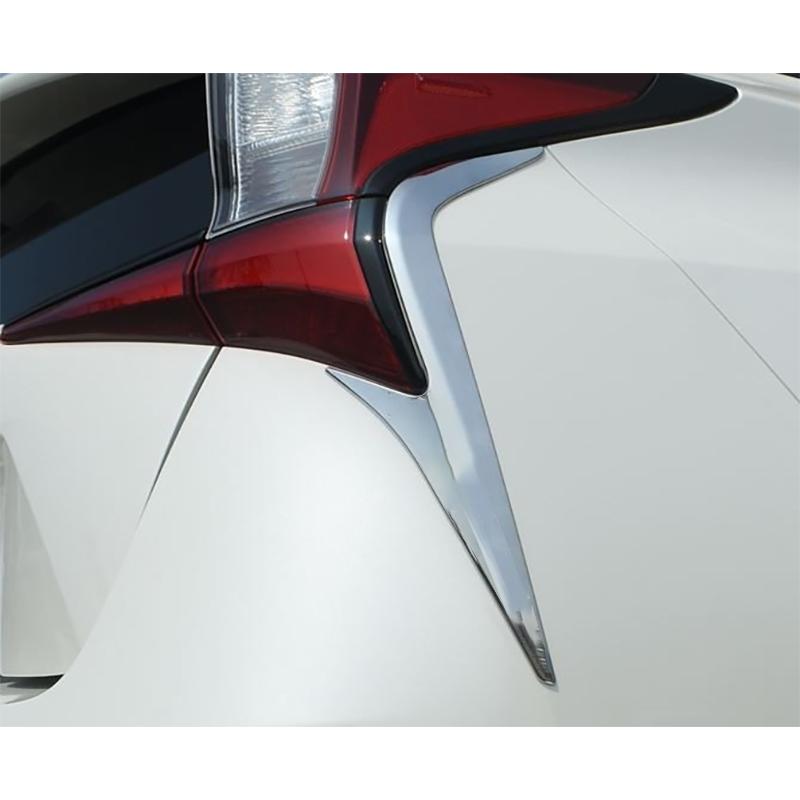 KUTOOK プリウス50系 後期型 カスタムパーツ テールライトトリム テールランプガーニッシュ : KUTOOK ヤフー店 - 通販 - Yahoo!ショッピング