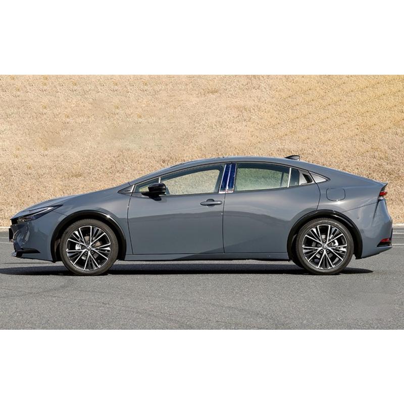 KUTOOK 新型プリウス プリウス60系 5代目プリウス PHEV ZVW60 ZVW65 MXWH60 MXWH6パーツ 外装 アクセサリードア差しモール ドアピラーガーニッシュ ...