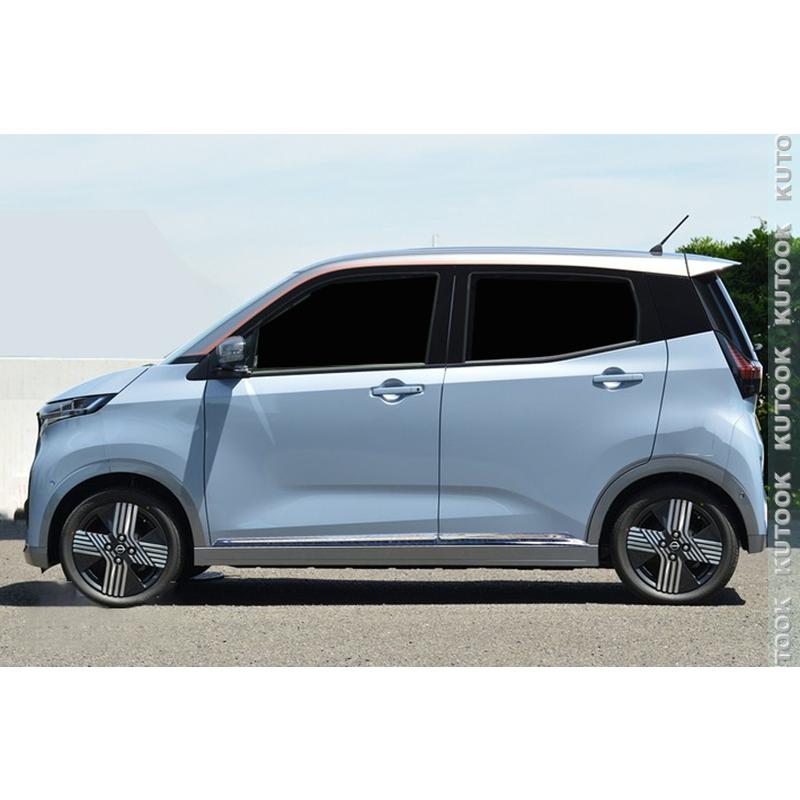 KUTOOK 新型サクラ サクラEV B6AW B6系 G S X オシャレ ドレスアップ 外装 パーツ サイドドアガーニッシュ ドアロアトリム : KUTOOK ヤフー店 - 通販 ...