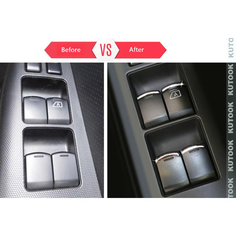 KUTOOK サクラ サクラEV B6AW B6系 G S X オシャレ ドレスアップ 内装 パーツ ウィンドウスイッチガーニッシュ ドアスイッチパネル : KUTOOK ヤフー店 - 通販 ...