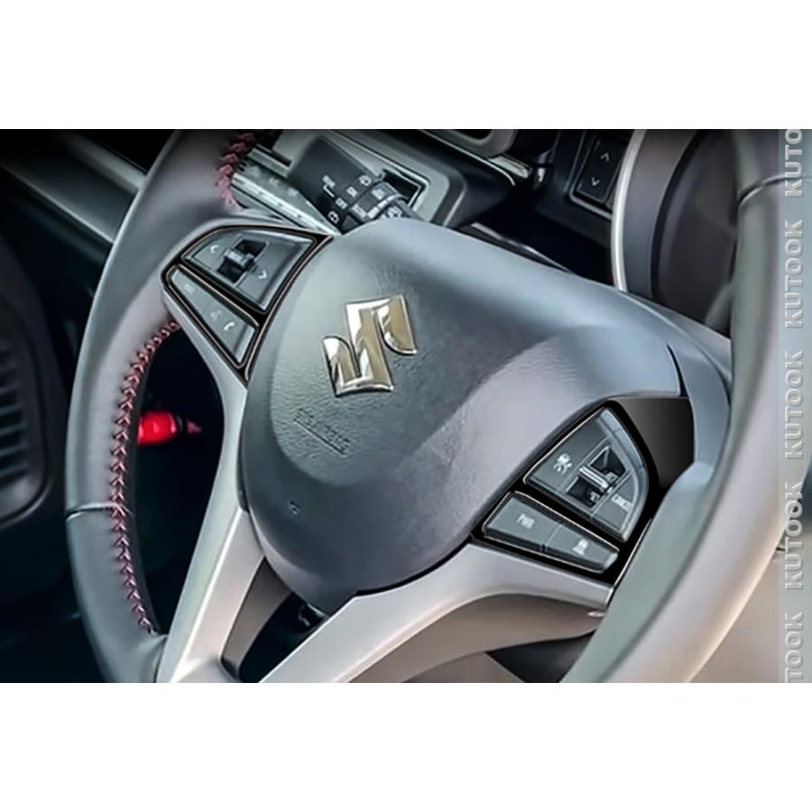 KUTOOK 新型ソリオ ソリオ ソリオバンディット MA系 MA37S MA27S アクセサリー ステアリングガーニッシュ ステアリングパネル : KUTOOK ヤフー店 - 通販 ...