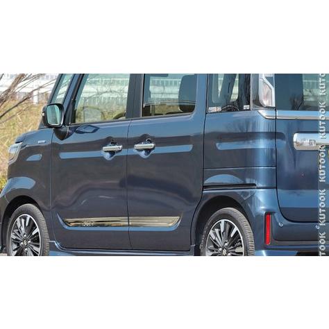 KUTOOK スペーシアベース スペーシア ベース MK33V GF XF サイドドアガーニッシュ ドアロアガーニッシュ : KUTOOK ヤフー店 - 通販 - Yahoo!ショッピング
