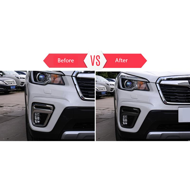 KUTOOK 新型フォレスター SK系 SKE SK5 SK9 前期 カスタムパーツ フロントバンパーガーニッシュ フォグランプカバー :PDA-SLR-062:KUTOOK ヤフー店 ...