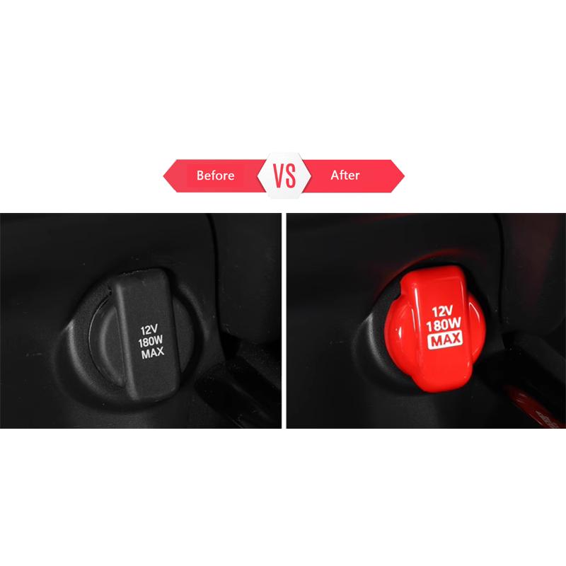 KUTOOK 新型ZR-V ZR-V RZ系 ZR-Ve:HEV rz3 rz4 rz5 rz6 X Z 内装 パーツ シガーソケットキャップ 12Vチャージャーキャップ :PDA-ZV ...