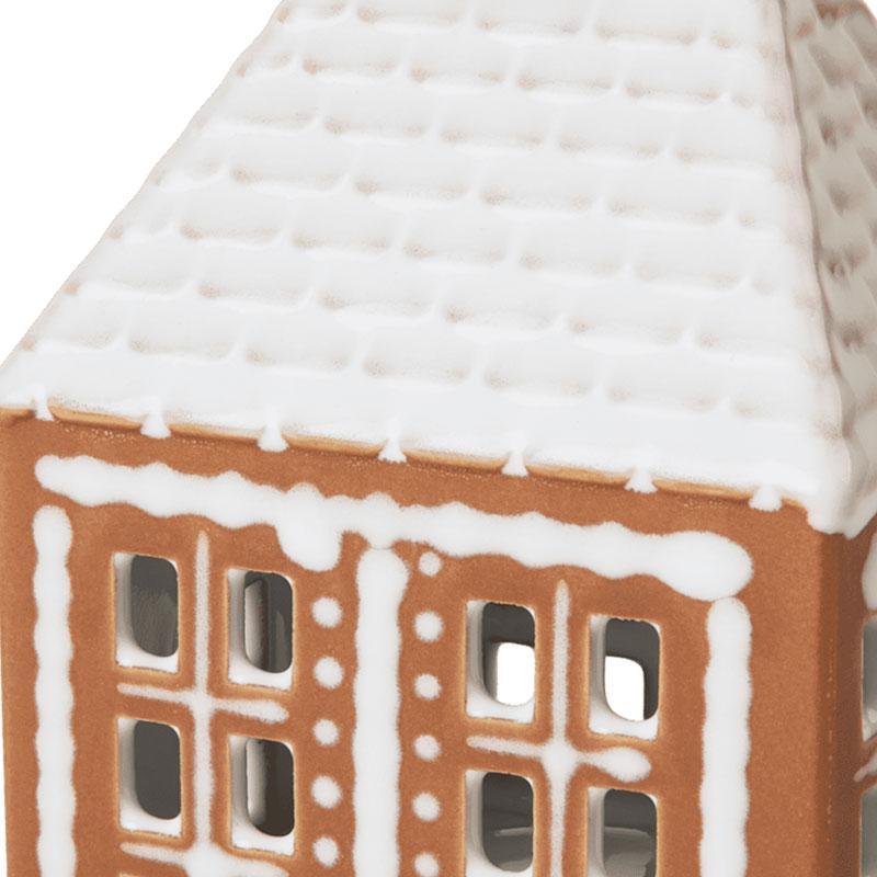 KAHLER Urbania(アーバニア）ジンジャーブレッドハウスSサイズ H11cm キャンドルホルダー Kahler(ケーラー）北欧デンマーク 北欧雑貨 北欧インテリア雑貨 ...